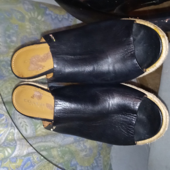 Coach | Shoes | Coach Wedges Used | Poshmark